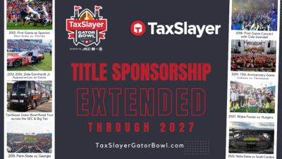 TaxSlayer extends as Title Sponsor of Gator Bowl through 2027 ...